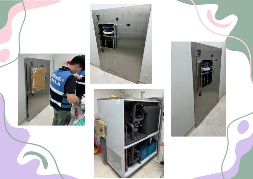 2024/11/28 lyolab5 LT3S 冷凍乾燥機無塵室安裝